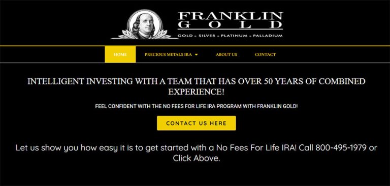 Franklin Gold Review For 2025 - Bonds Online